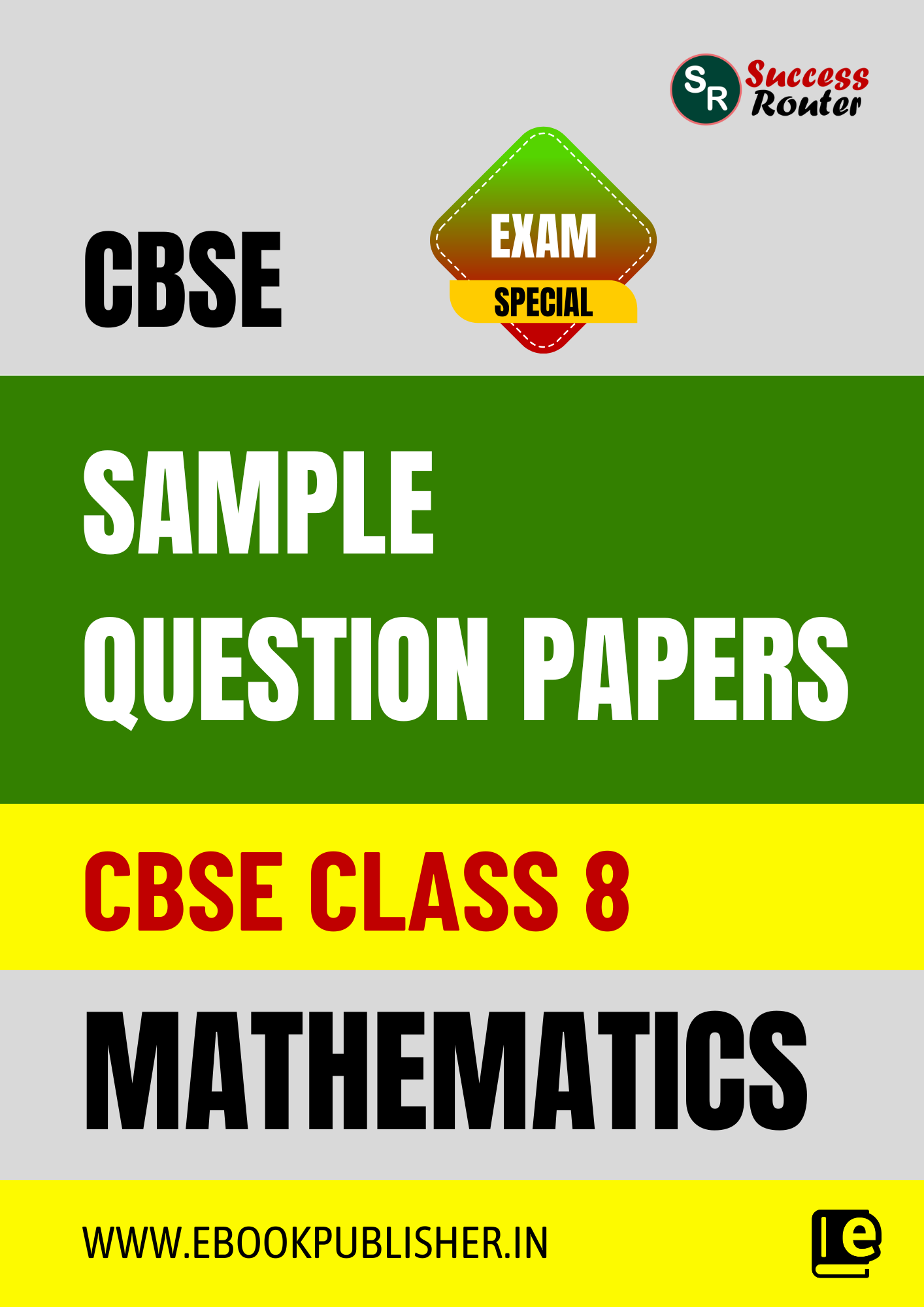 CBSE Sample Question Papers Class 8 Maths Book For 2025 Exams