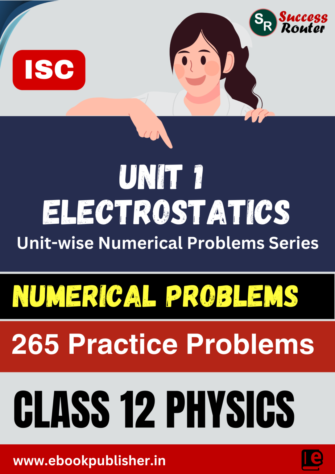 ISC Numerical Problems Class 12 Physics Unit 1 Electrostatics ...