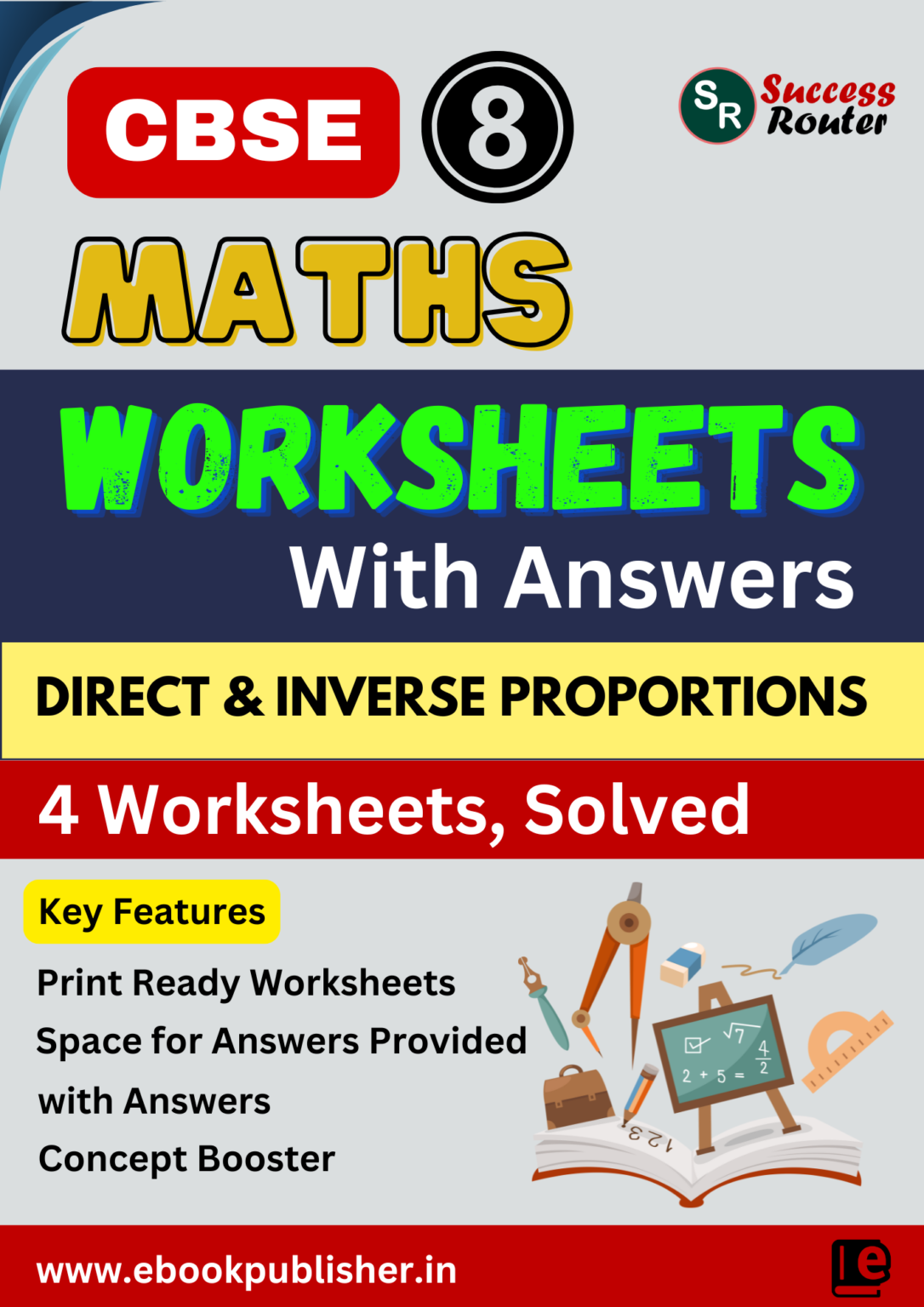 CBSE Worksheets for Class 8 Maths Direct and Inverse Proportions ...